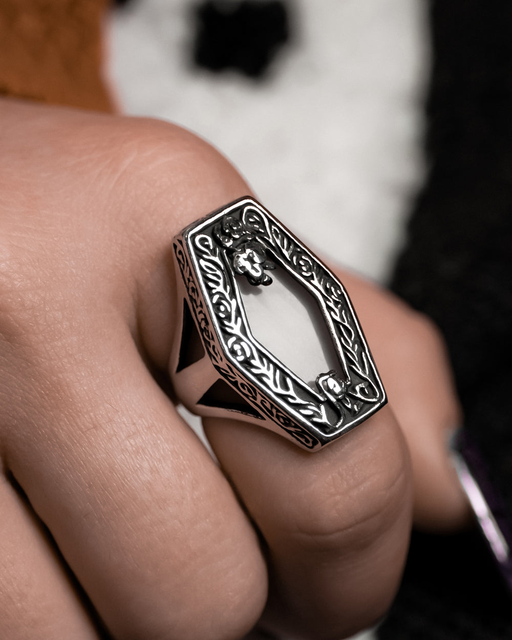 Mourning Widow Ring | Lively Ghosts
