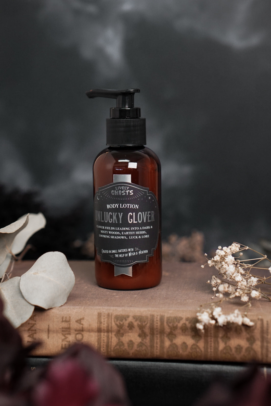 Unlucky Clover | Herbal Body Lotion | Lively Ghosts