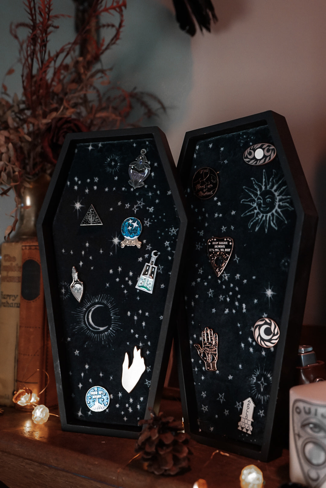 The ‘Aether’ Coffin Pin Board — Large | Lively Ghosts
